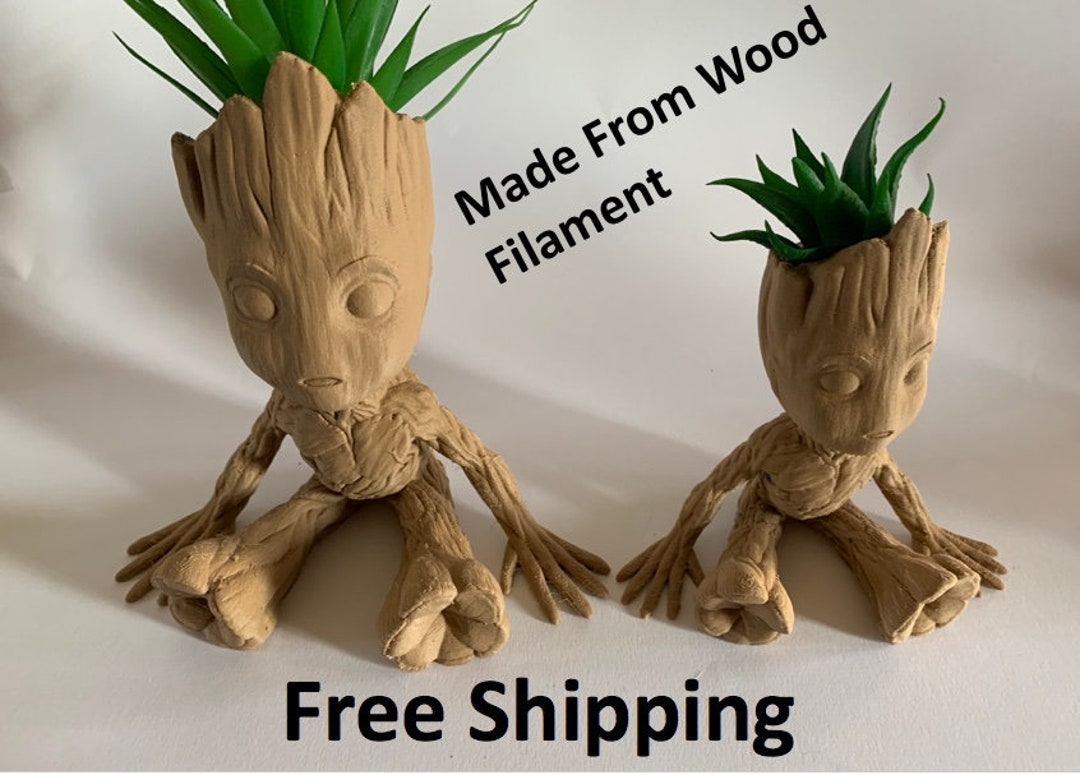 Groot Succulent Planter | Marvel Succulent Pots - Etsy