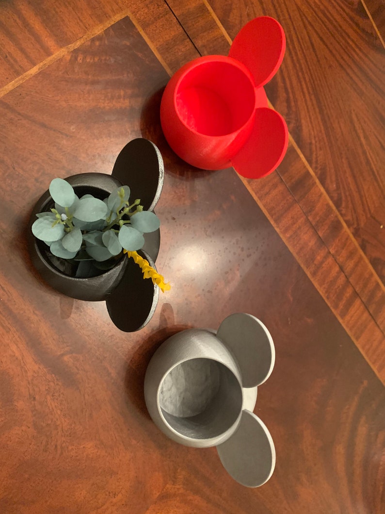 Mickey Mouse Succulent Planter - Etsy