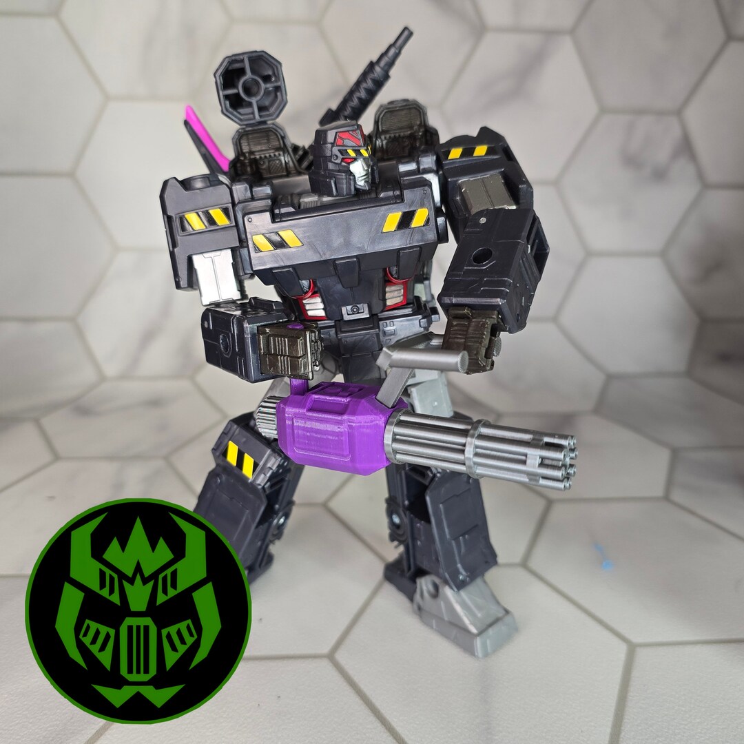 Transformers Minigun in Purple/silver - Etsy