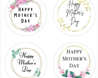 Mother's Day Printable Stickers Printable Sticker Sheet - Etsy