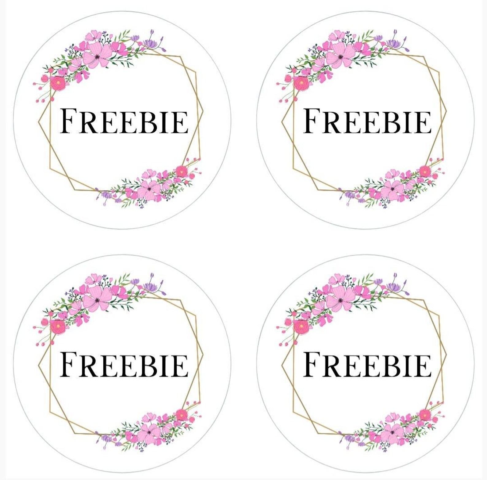 Free Gift Sticker Freebie Sticker Free Sample Sticker | Etsy