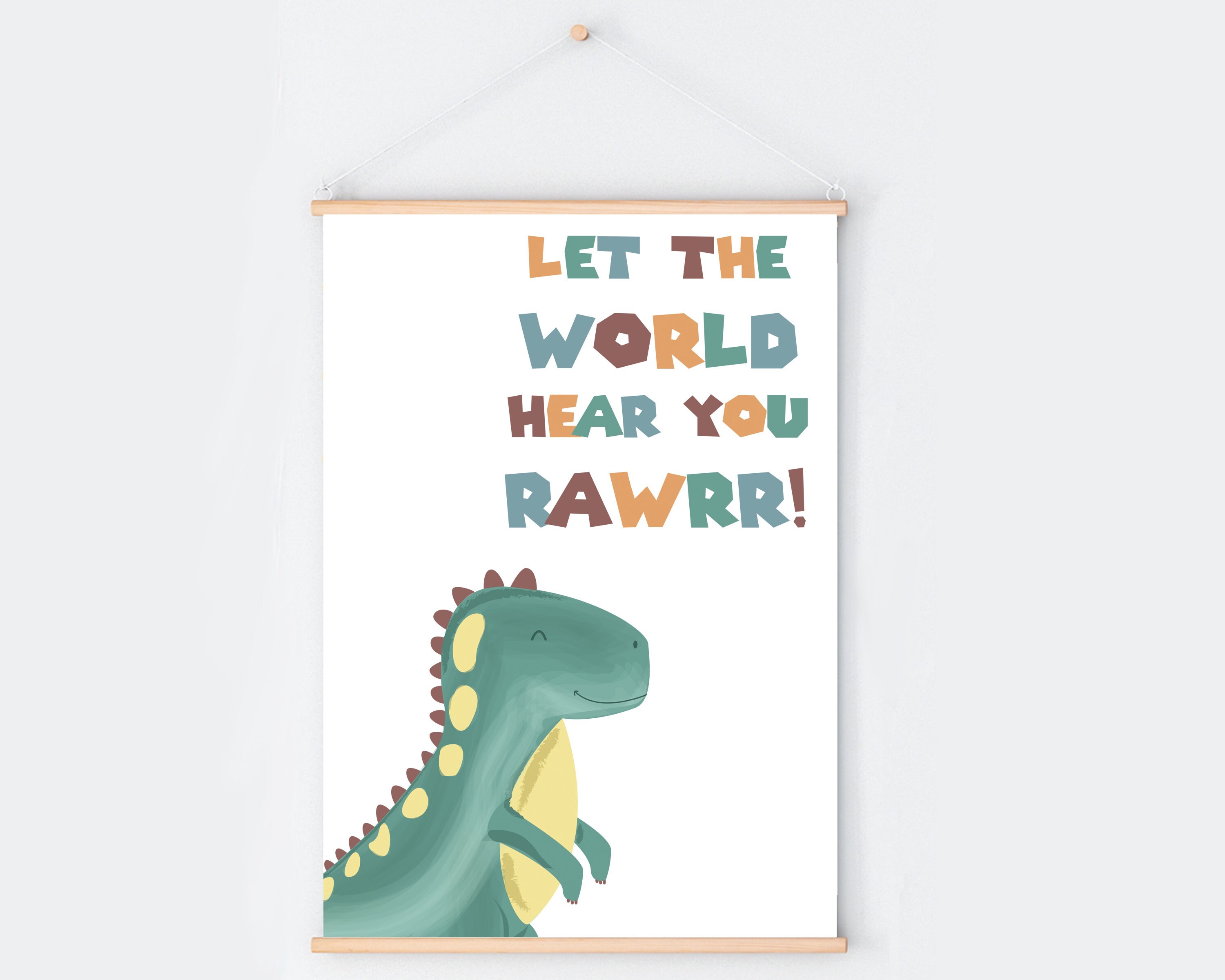 Dinosaur Decor, Dinosaur Theme, Dino Nursery Art Print, Animal Art, T ...