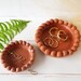 Set of 2 Terracotta Round Jewelry Dishes Terra-cotta Ring Dish - Etsy