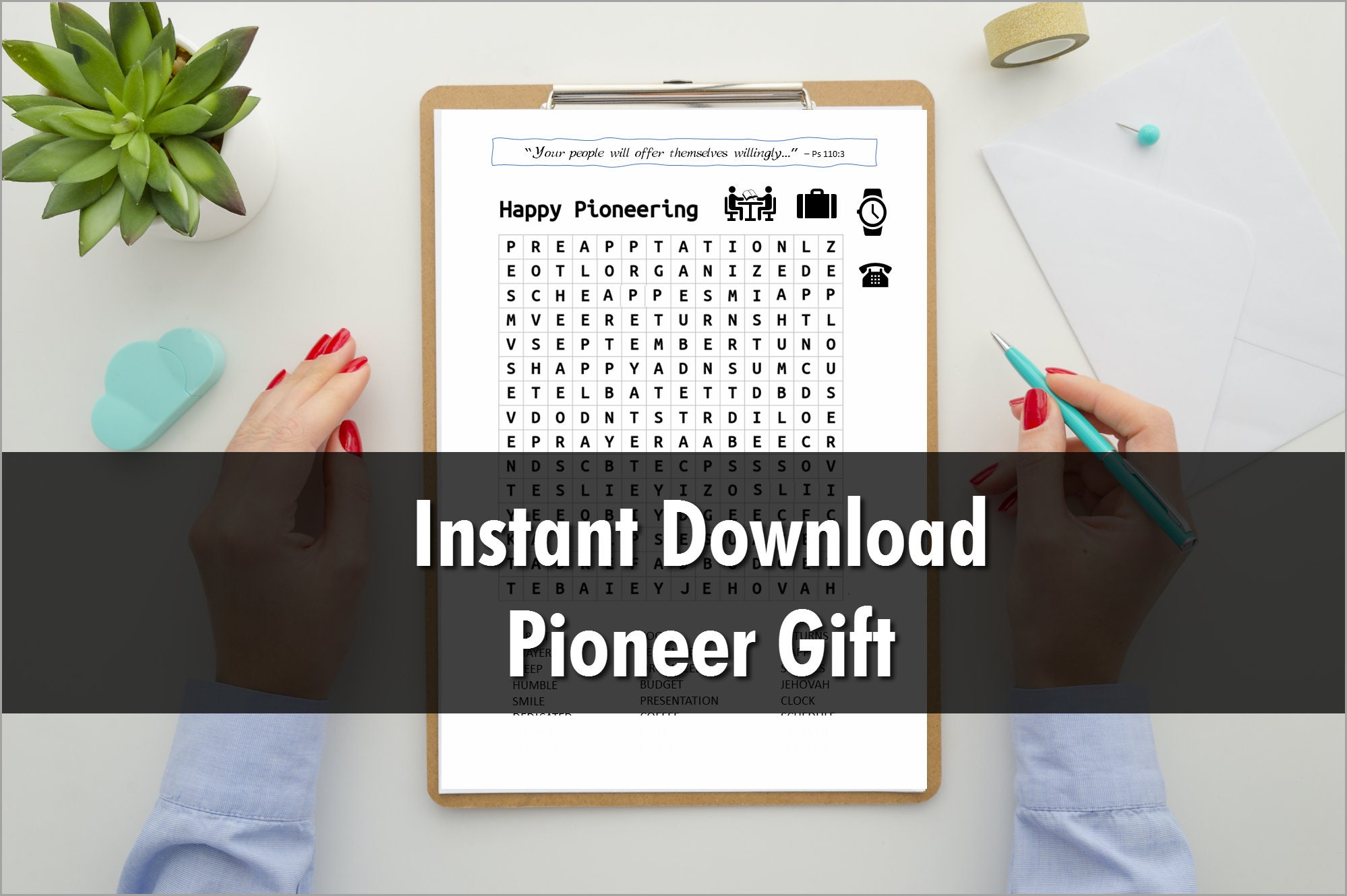 Pioneer Gift Idea | JW Gift | Pioneer Service School | Pioneer Gift ...