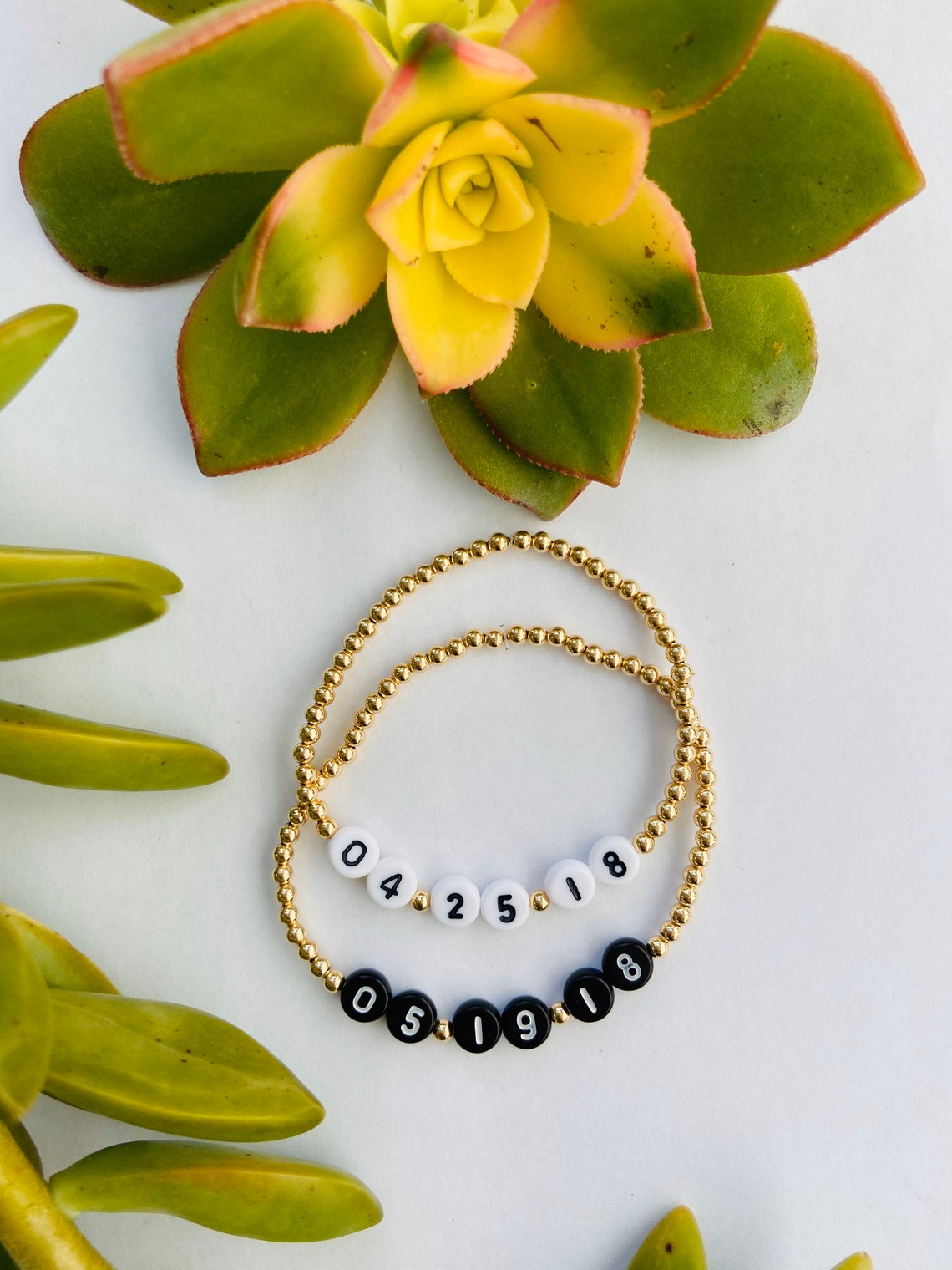 Numbers Bracelet, Personalized - Etsy