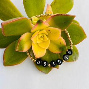 Numbers Bracelet, Personalized - Etsy