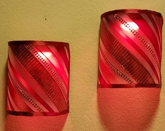 Red Wall Sconces | Etsy