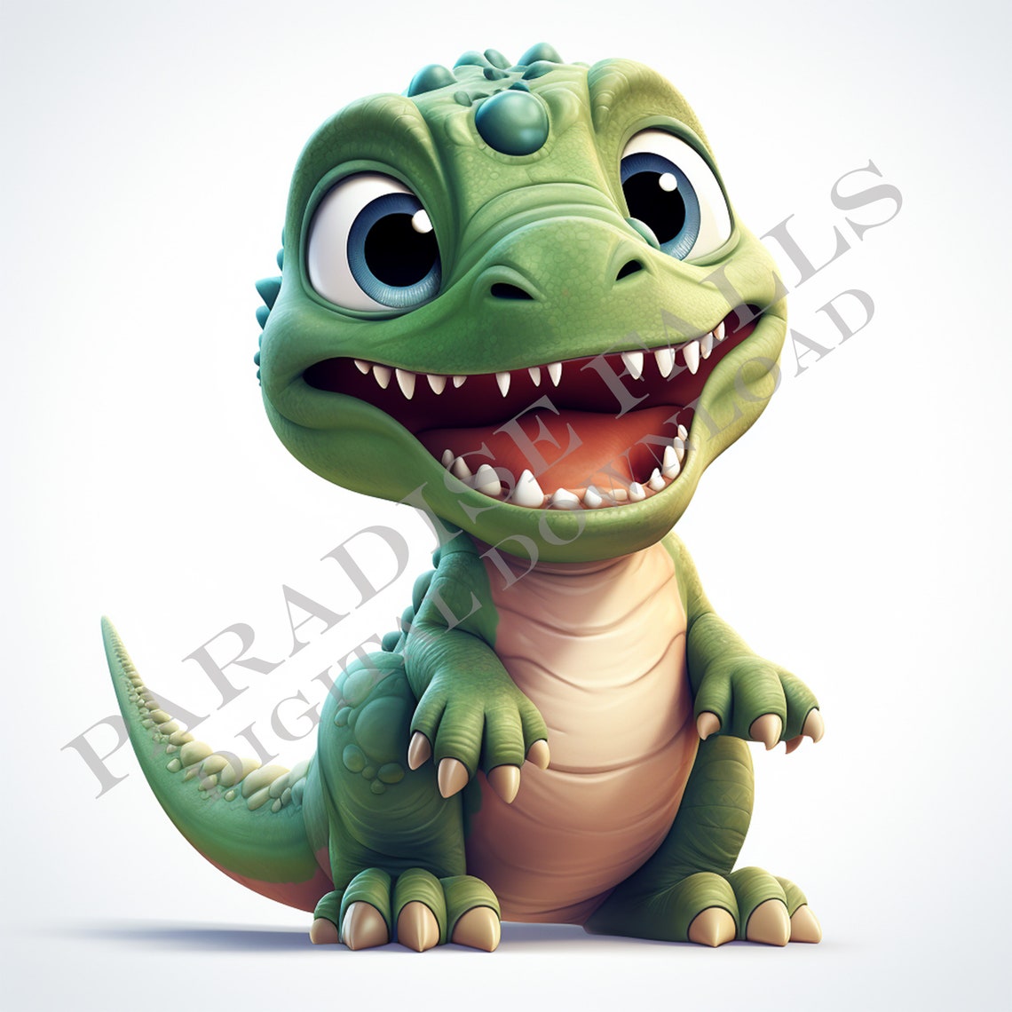 Cute Baby T-rex Sublimation Print Instant Art Printable Wall Decor Clip ...