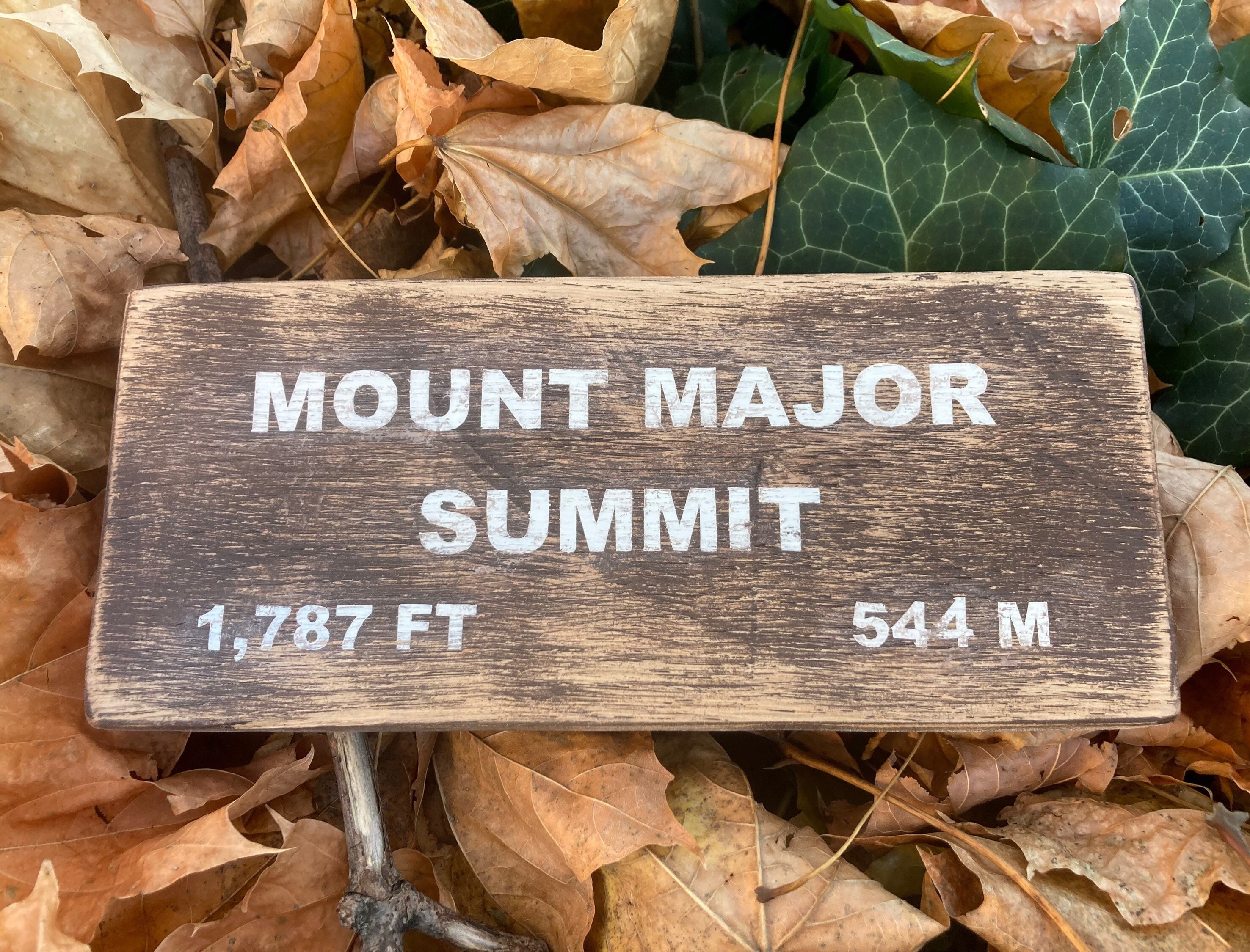 Mount Major Summit Sign NH Belknap - Etsy