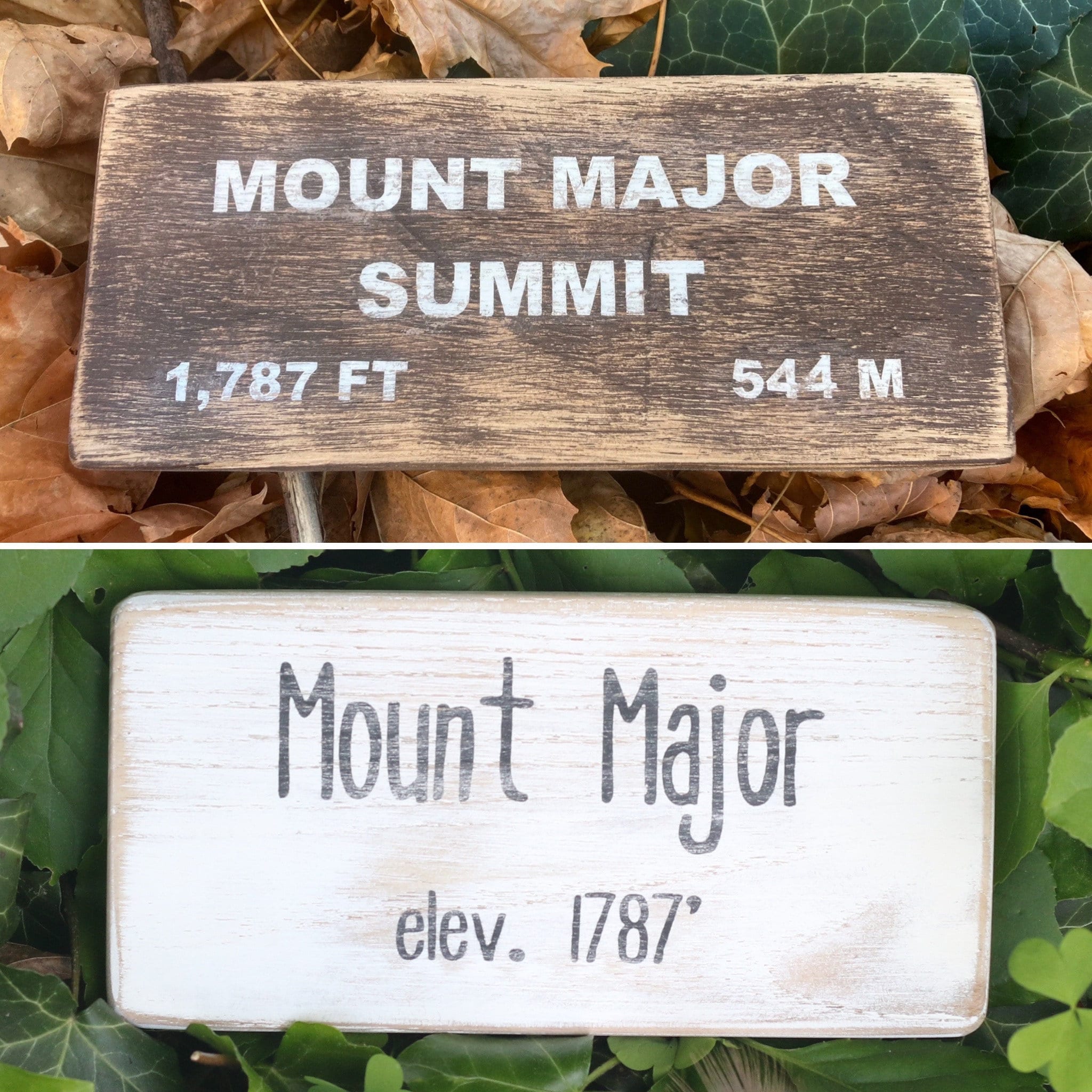 Mount Major Summit Sign NH Belknap - Etsy