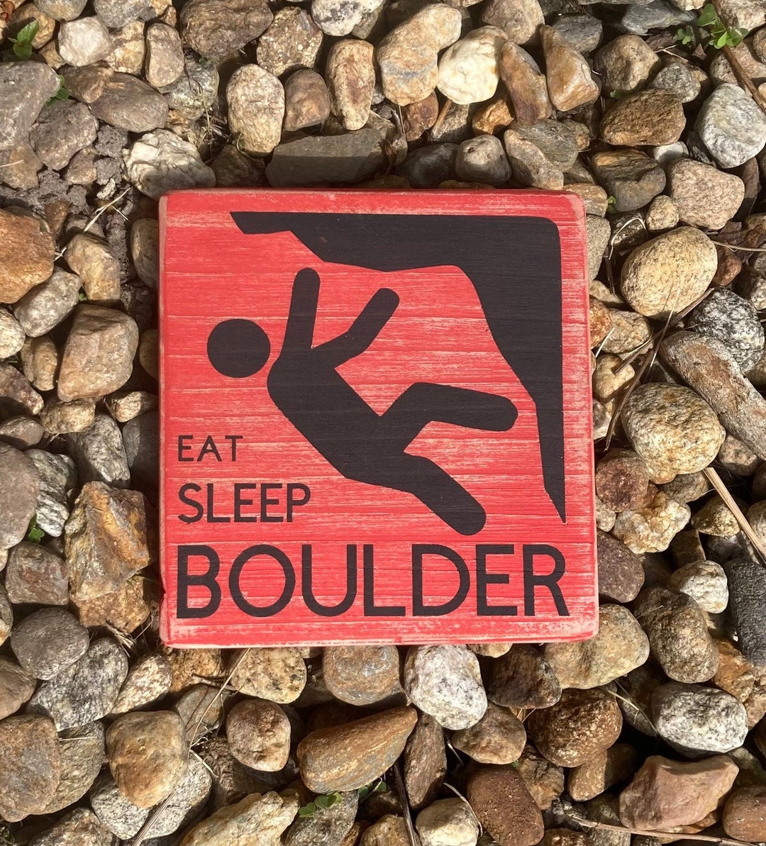 Eat Sleep Boulder Wooden Sign - Etsy