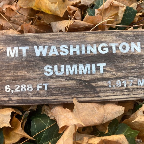 Mount Major Summit Sign NH Belknap - Etsy