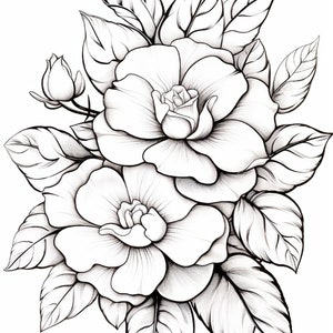 120 Flower Mandala Coloring Pages: Stress Relief for Adults & Kids ...