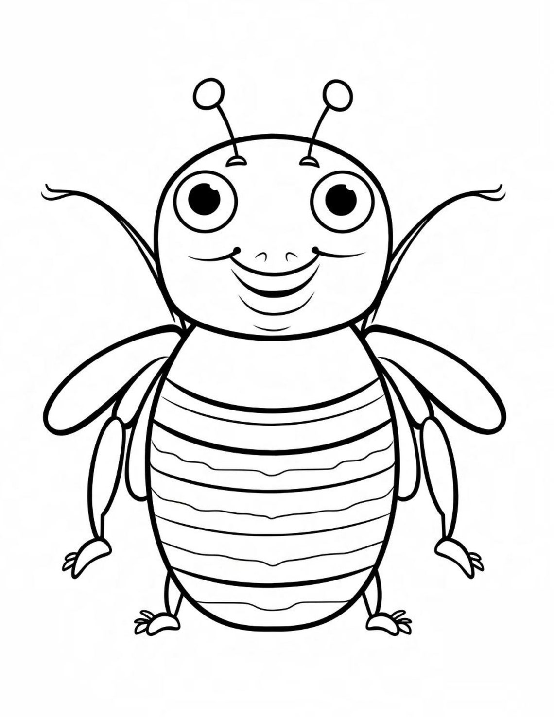 65 Printable Bugs and Insects Coloring Pages for Kids ,coloring Sheets ...