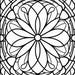 Mandala Stained Glass Coloring Pages: Stress Relief for Adults & Kids (digital Download) - Etsy