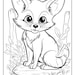 Wild Animals Coloring Pages: 50 Kids Printable Designs (digital ...