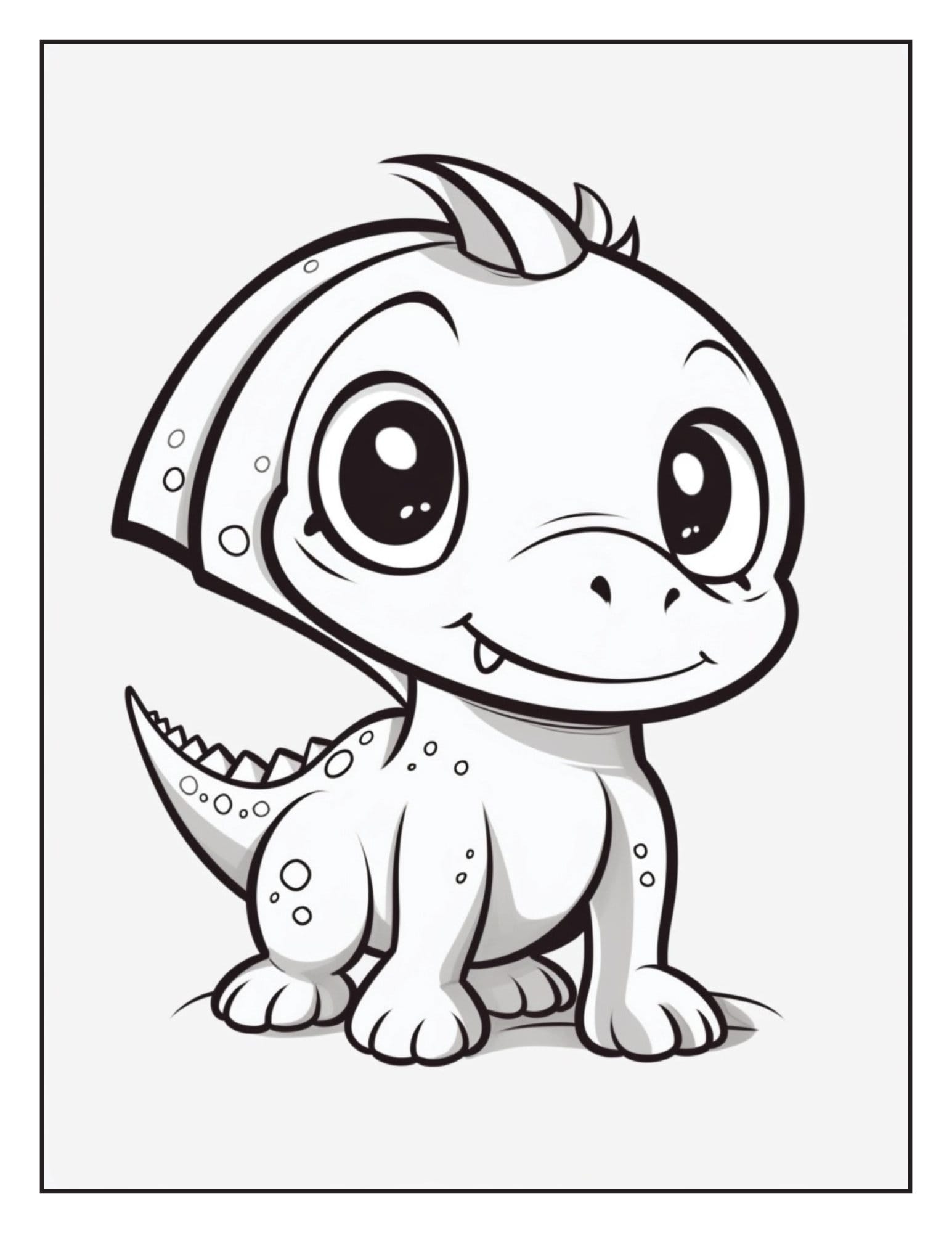50 Cute Baby Dinosaurus Coloring Pages,kids Printable Coloring Pages ...