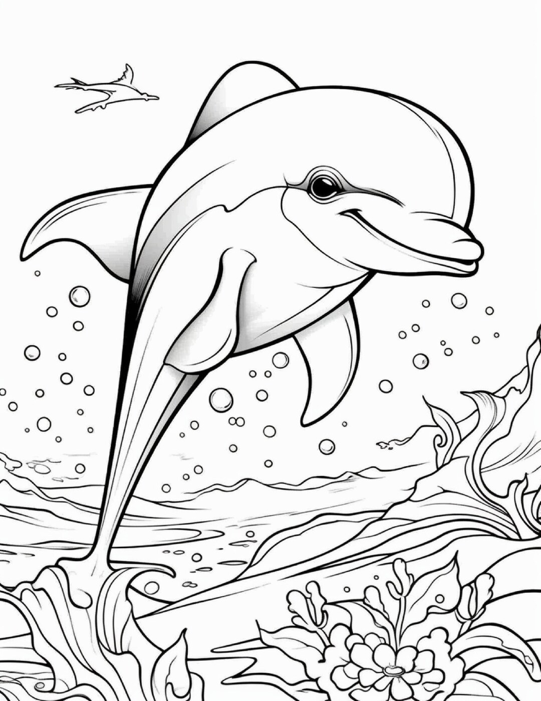 Cute Ocean Animals Coloring Pages,kids Printable Coloring Pages ...