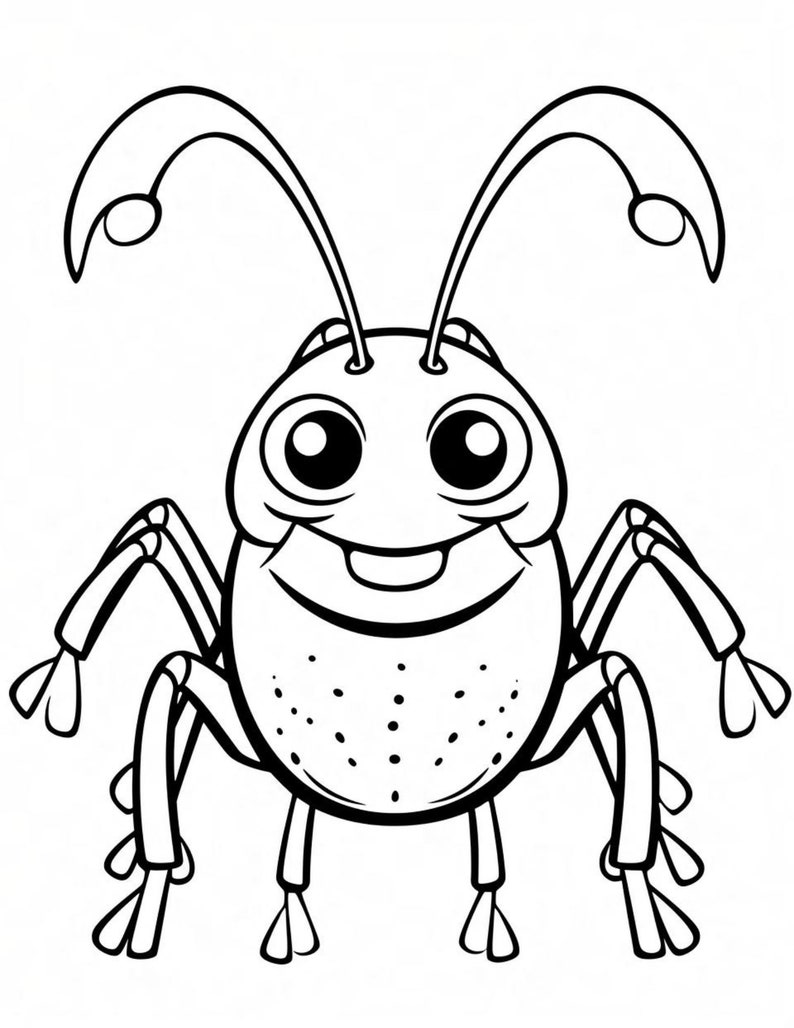 65 Printable Bugs and Insects Coloring Pages for Kids ,coloring Sheets ...