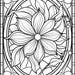 Mandala Stained Glass Coloring Pages: Stress Relief for Adults & Kids ...