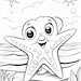 Cute Ocean Animals Coloring Pages,kids Printable Coloring Pages ...