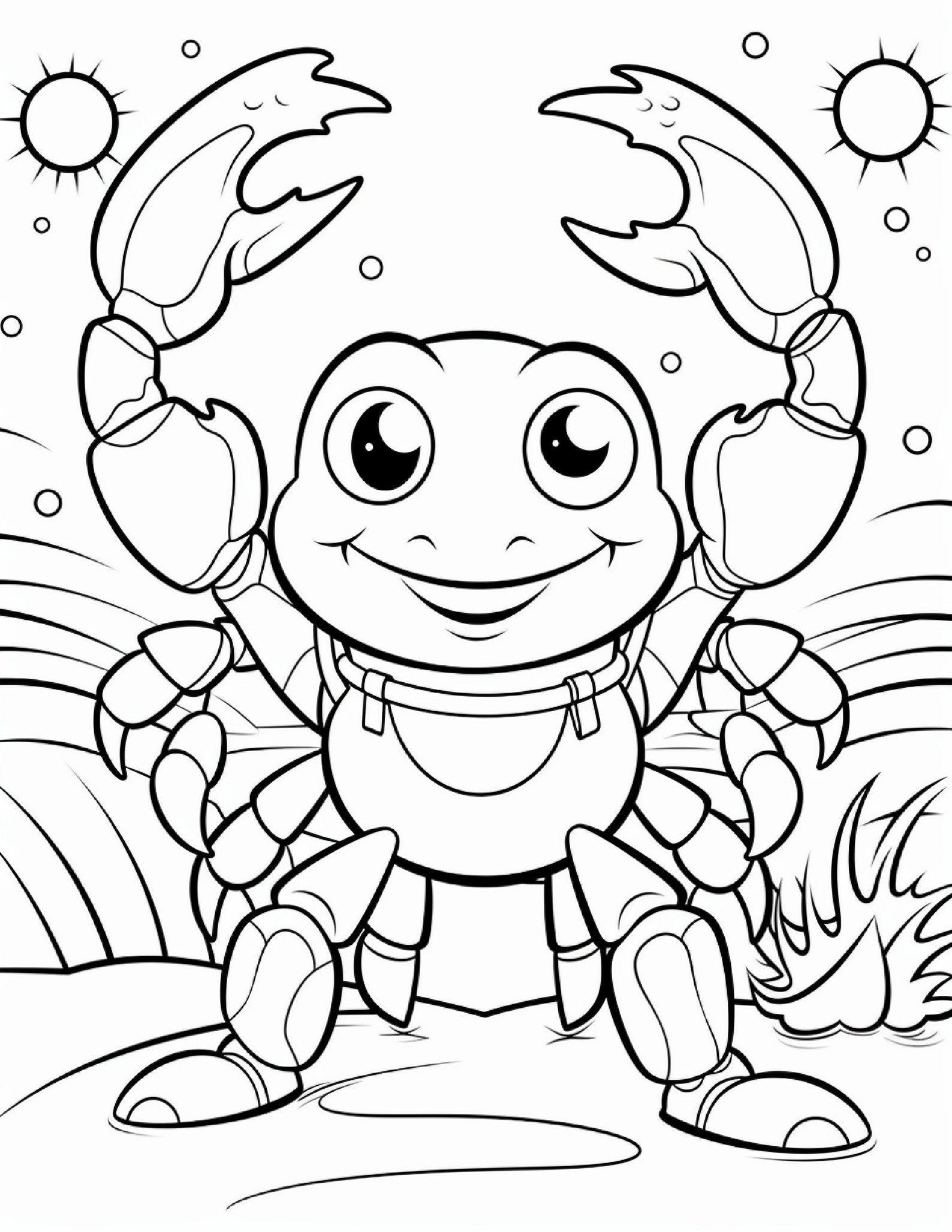 100 Cute Ocean Animals Coloring Pages,kids Printable Coloring Pages ...