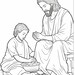 50 Bible Religious Scene Coloring Pages for Adults and Children ...