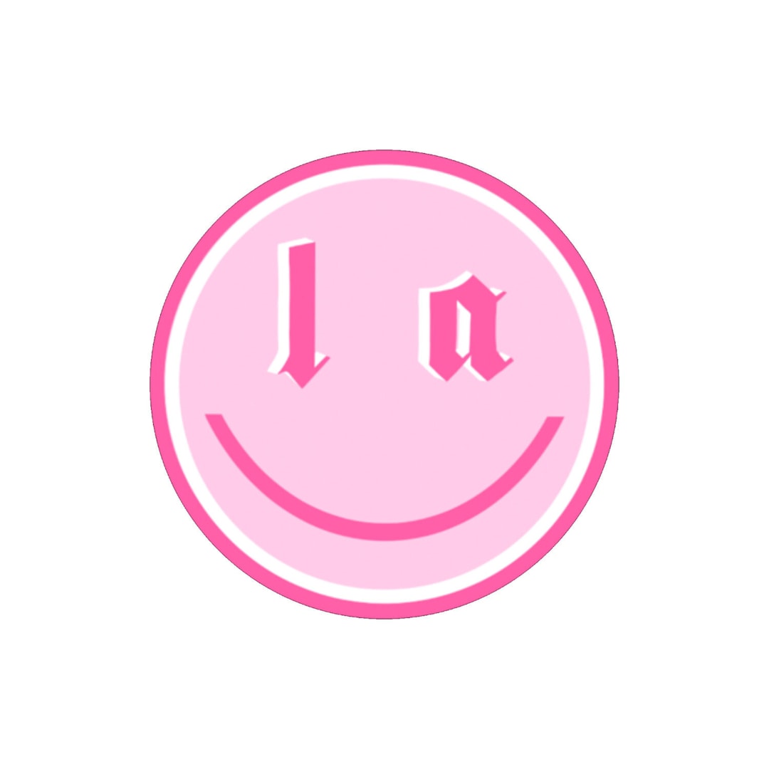 La Smiley Sticker - Etsy