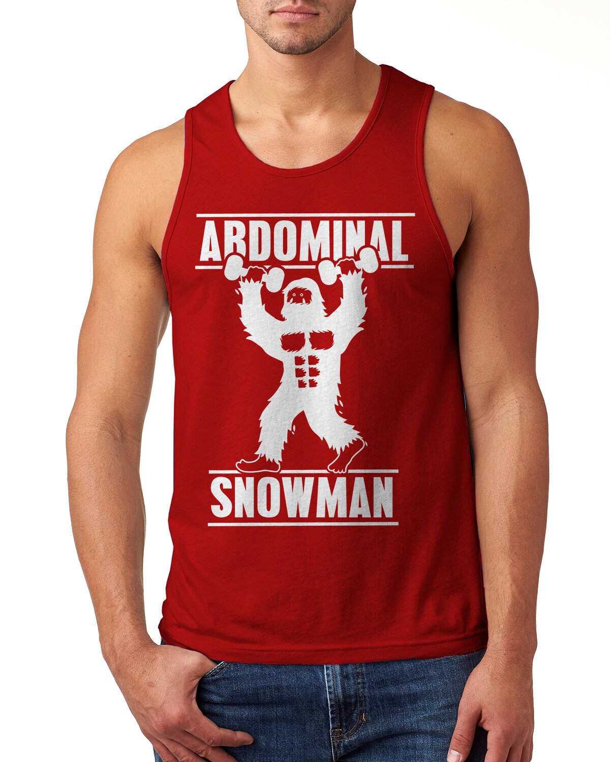 Abdominal Snowman Funny Holiday Workout Beast Mode Men's - Etsy UK