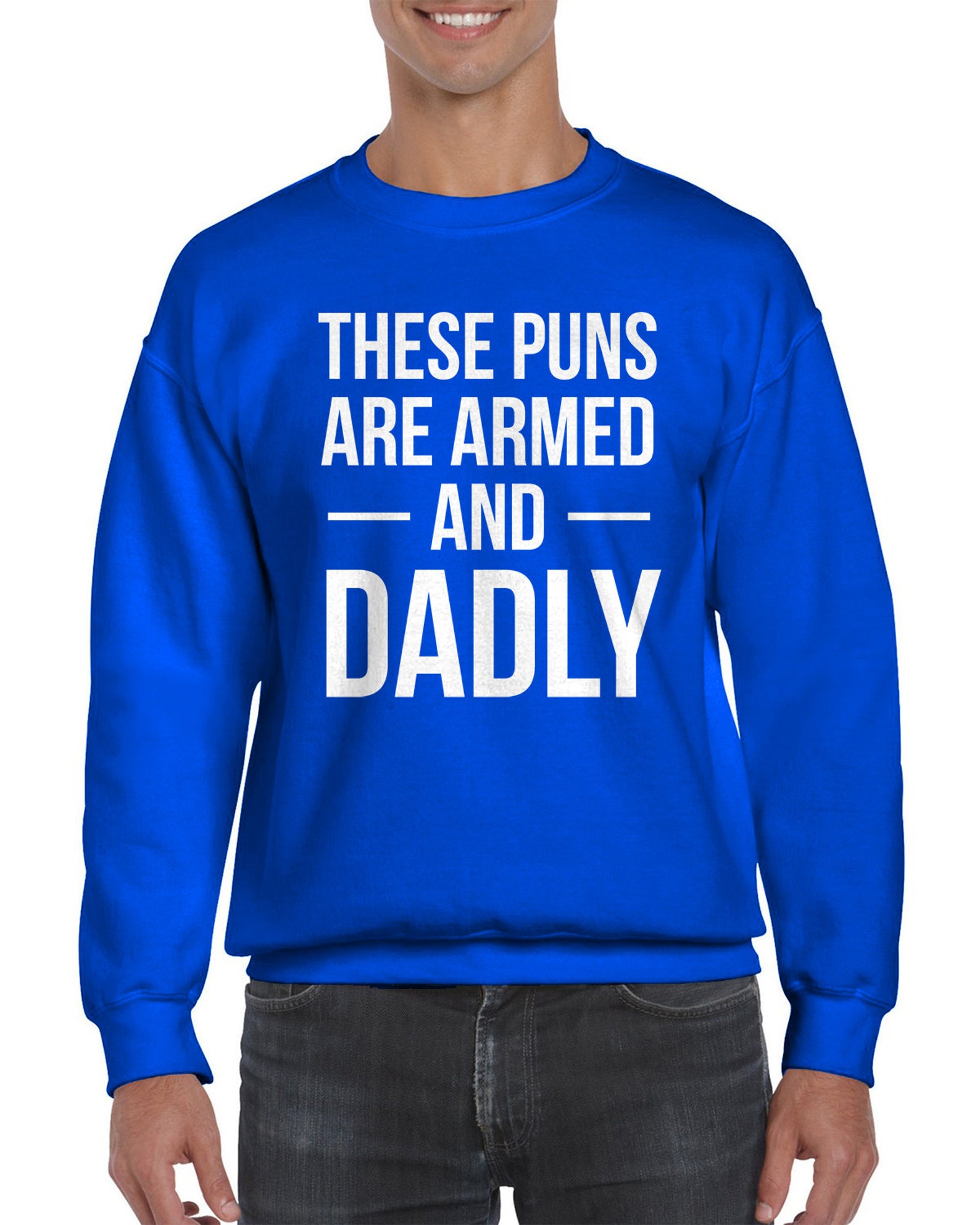 These Puns Are Armed and Dadly Father's Day Dad Joke King | Etsy