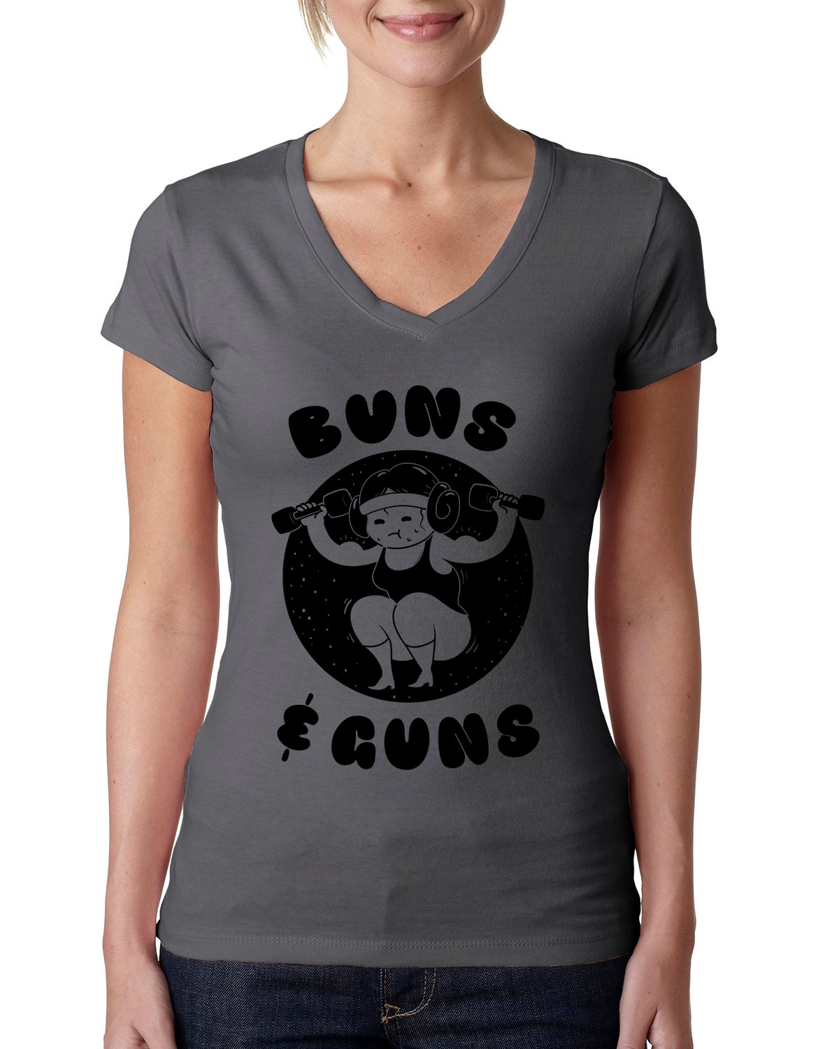 Buns & Guns Princess Buns Funny Fitness Graphic Movie Pun - Etsy