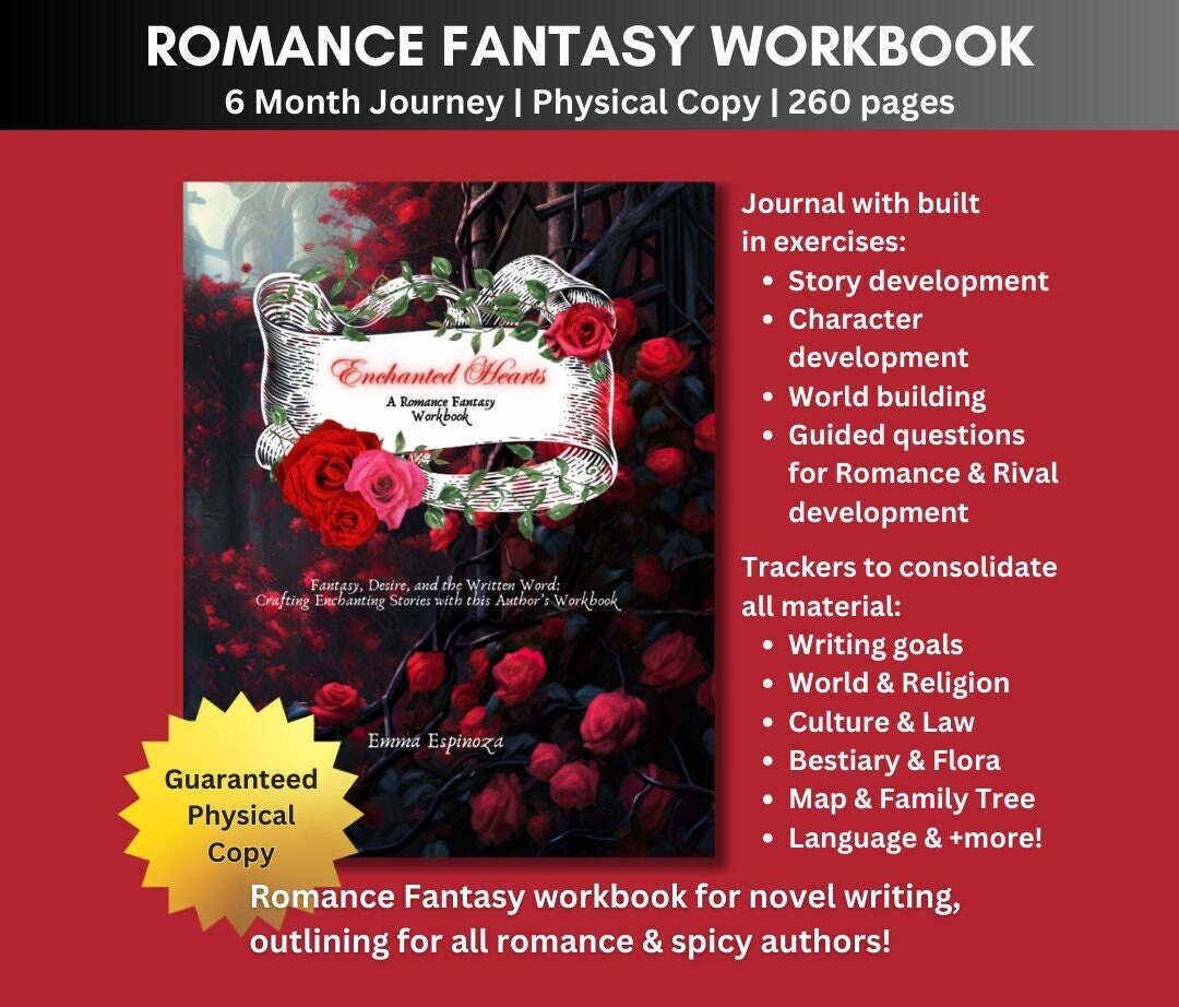Romance Fantasy Author Workbook – Worldbuilding & Narrative Development ...