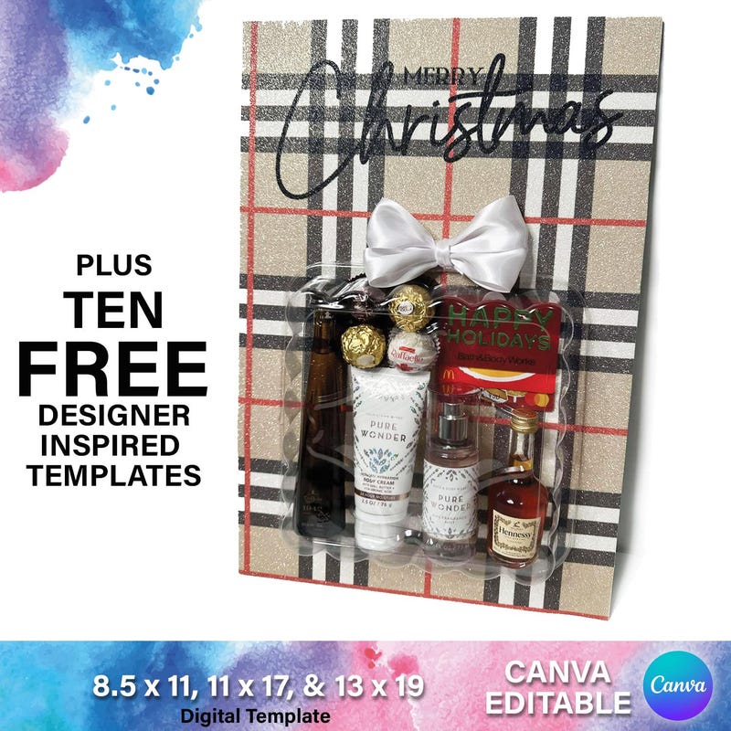 Jumbo Card Template Adult - Etsy