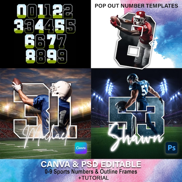 Senior Football Poster - Etsy