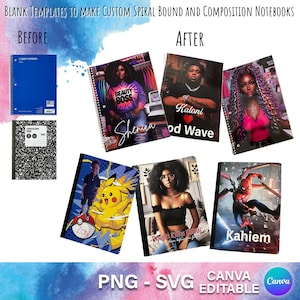 Customized Notebook (Just for you!) - Etsy