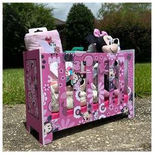 Baby Crib Foam Board Template, Gift Box, Canva Template & SVG - Etsy