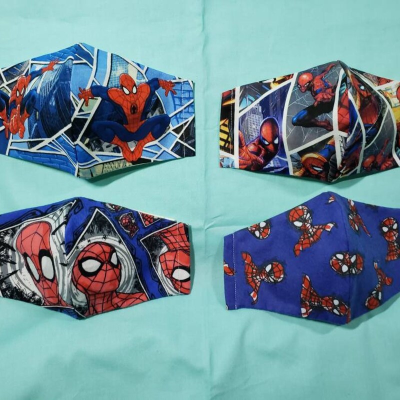 Spiderman Kids Face Mask - Etsy
