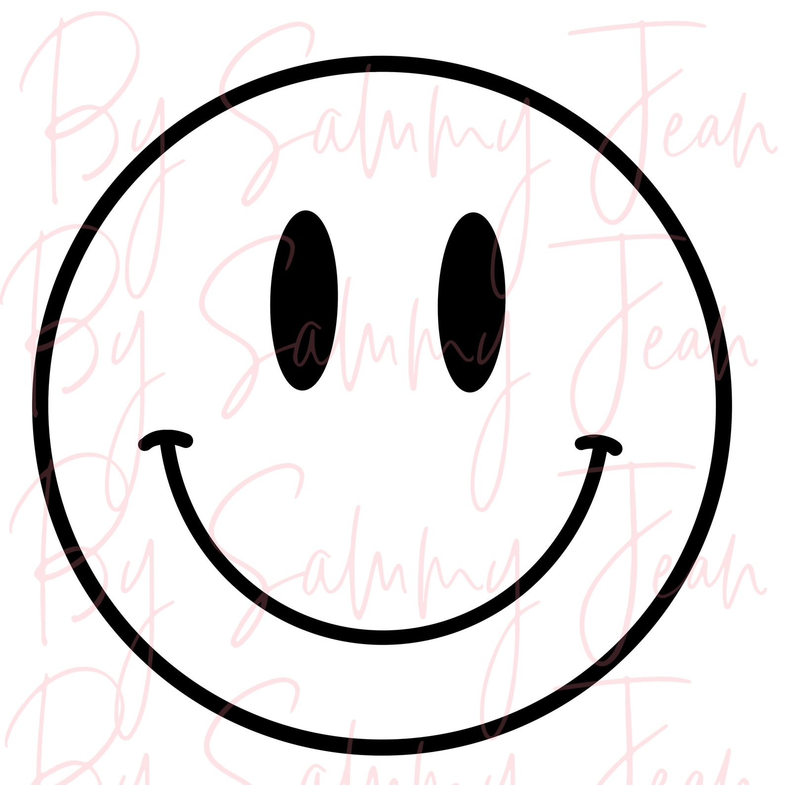 Smiley Face SVG PNG Image for Cutting Machines Cricut Silhouette T ...