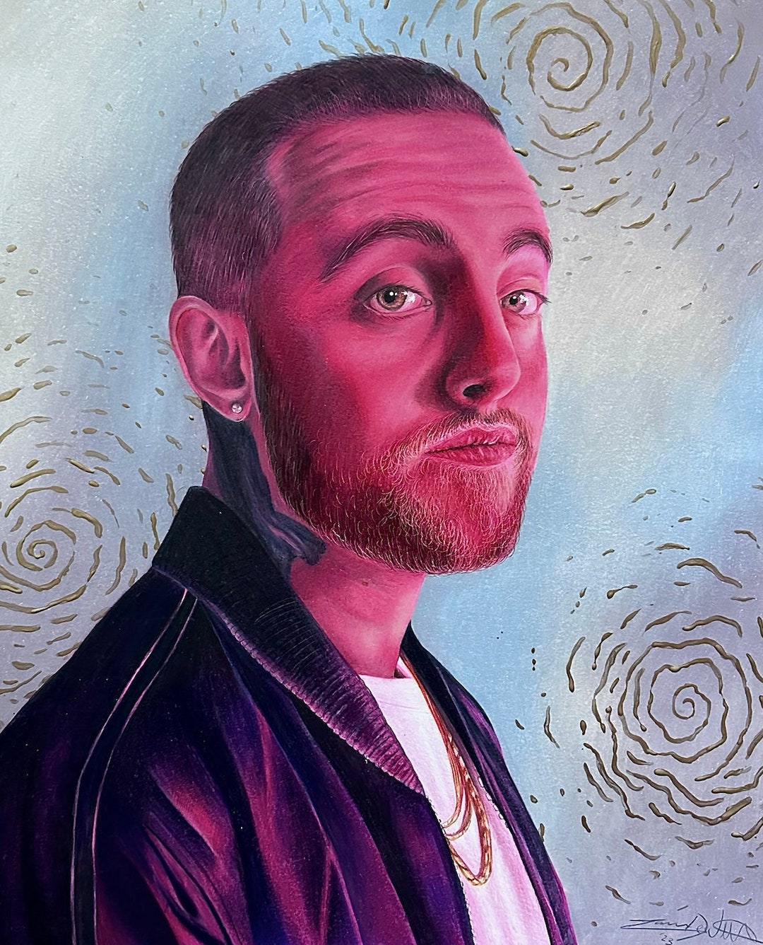 Mac Miller Original Drawing - Etsy