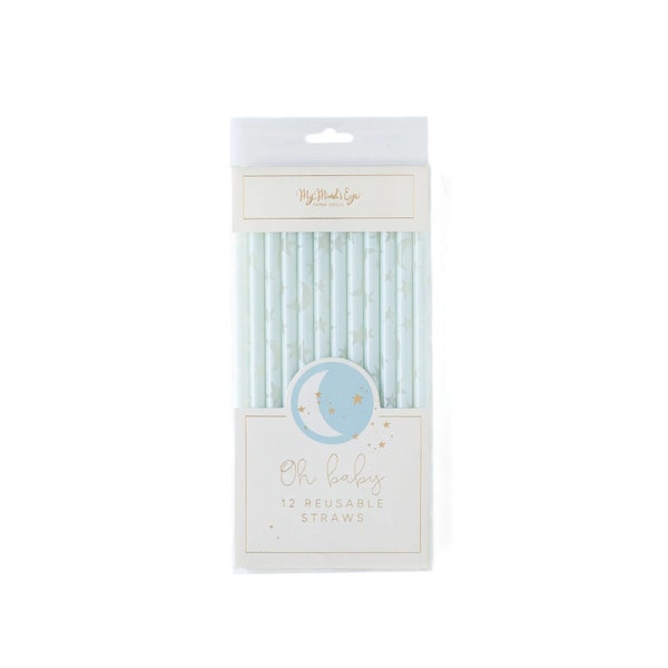 Light Blue Straws - Etsy