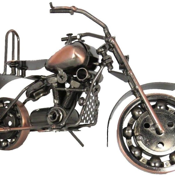 Motorcycle Sculpture - Etsy