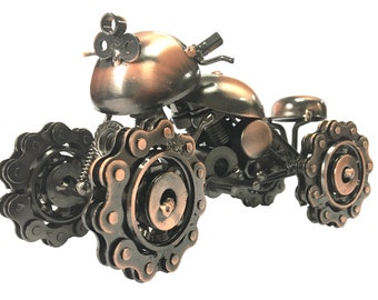 Model Motorcycle Metal Motorcycle Collectible Handmade Iron | Etsy