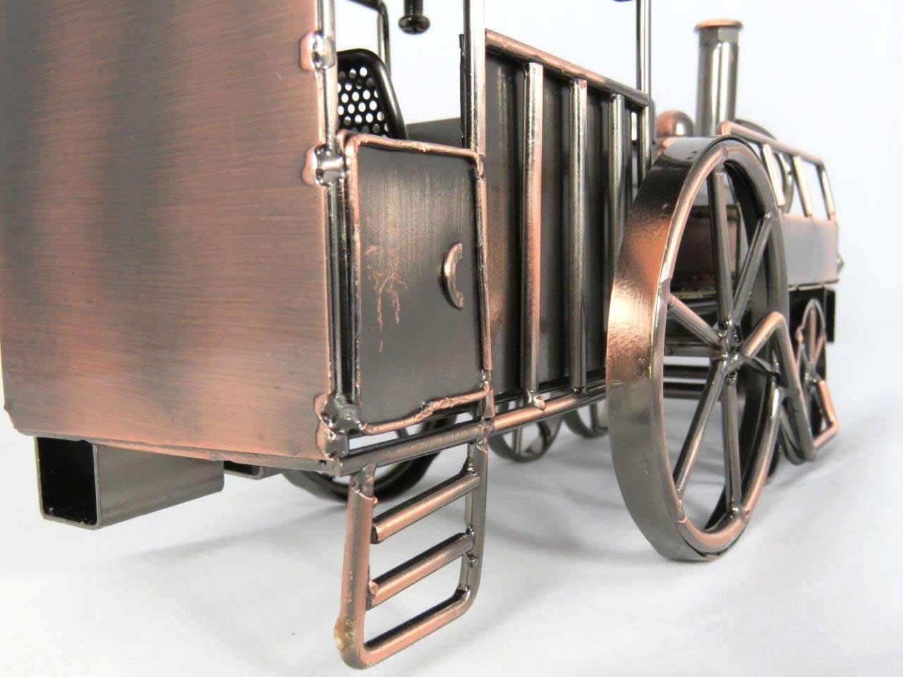 Model Railway Metal Locomotie Collector's Item Handmade Iron Sculpture ...
