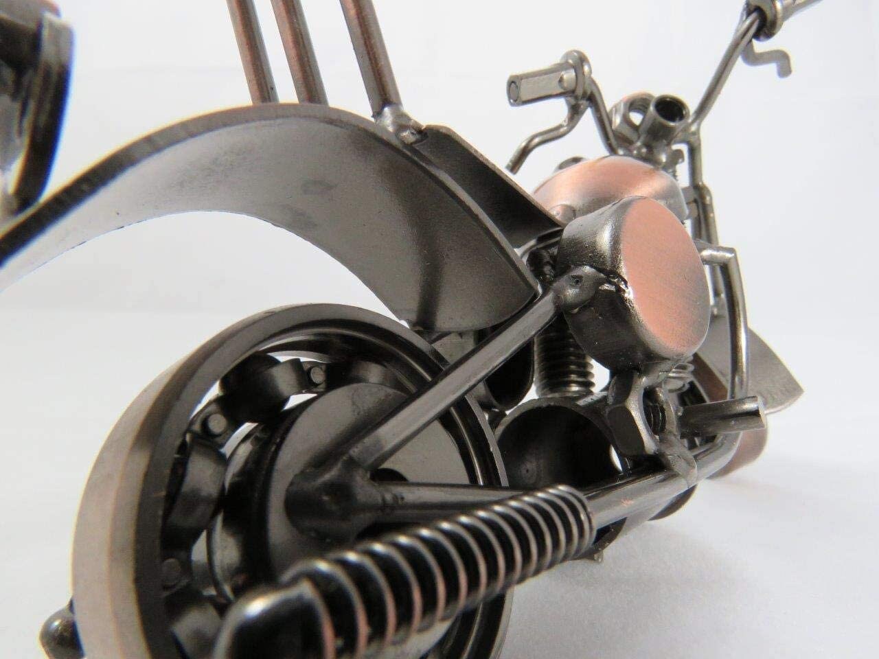 Model Motorcycle Metal Motorcycle Collectible Handmade Iron Sculpture ...