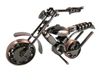 Model Motorcycle Chopper Metal Motorcycle Collectible Handmade - Etsy