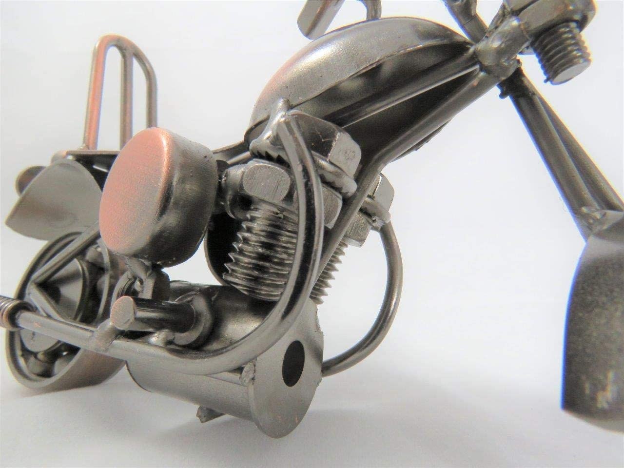 Model Motorcycle Metal Motorcycle Collectible Handmade Iron Sculpture ...