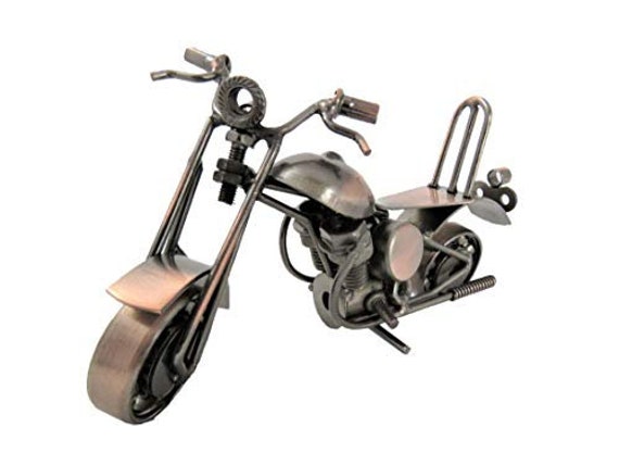 Model Motorcycle Metal Motorcycle Collectible Handmade Iron | Etsy