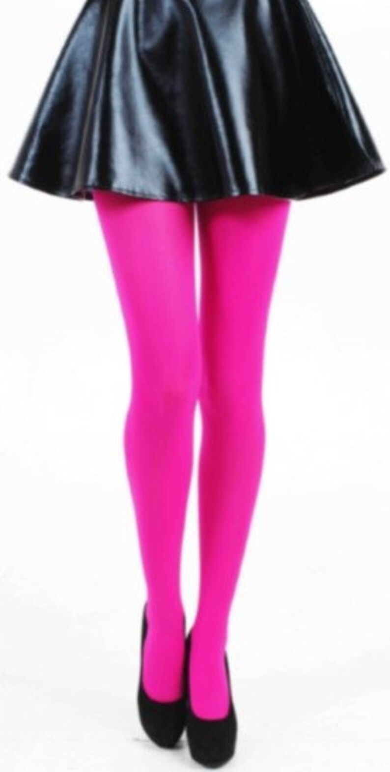 Womens 40 Denier Opaque Bright Neon Tights - Etsy UK