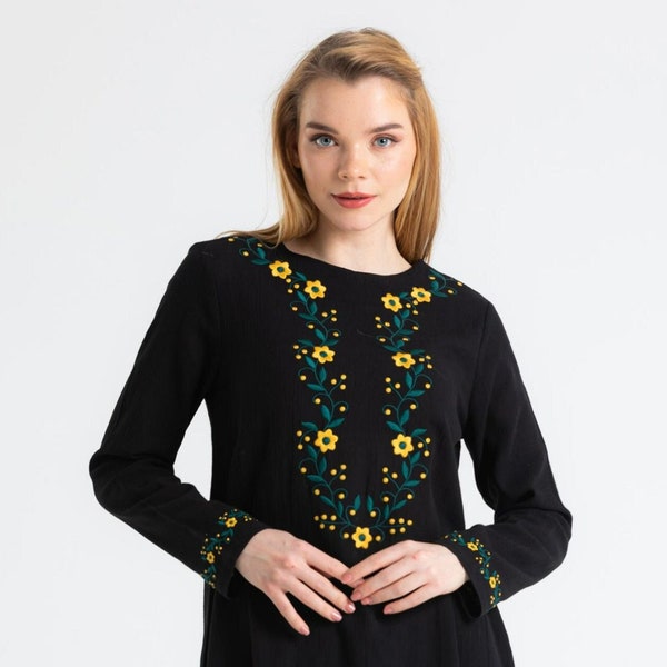 Embroidered Tunic - Etsy