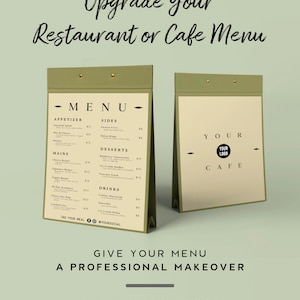 Yellow Restaurant Menu Download - Menu Cover Design, Editable Menu ...